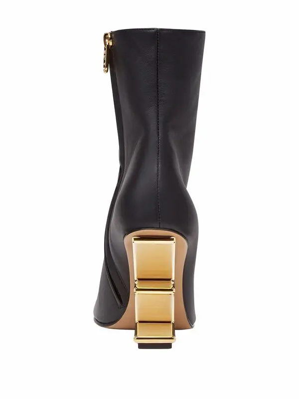 Fendi First 105mm Ankle Boots - Black