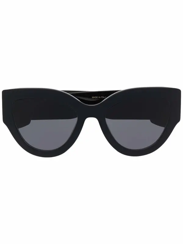 Victoria Beckham Chunky-arm Cat-eye Sunglasses - Black