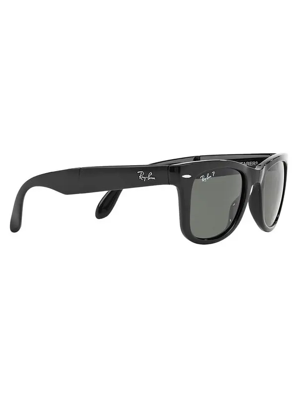 Ray-ban Folding Wayfarer Sunglasses - Black
