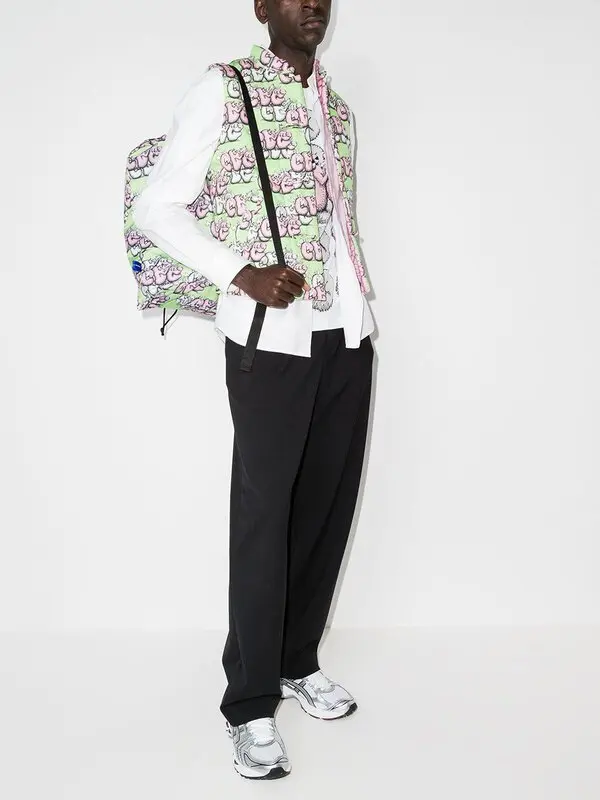 Comme Des Garçons X Kaws Cartoon Logo Gilet