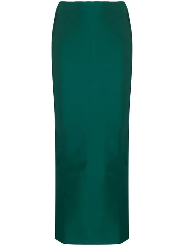 HERVE L. LEROUX High-waisted Maxi Skirt