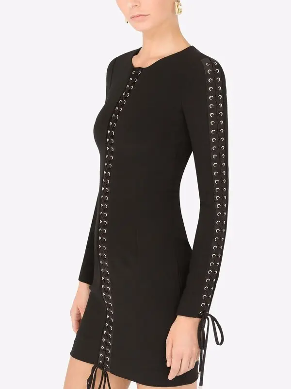 Dolce & Gabbana Eyelet-detail Minidress