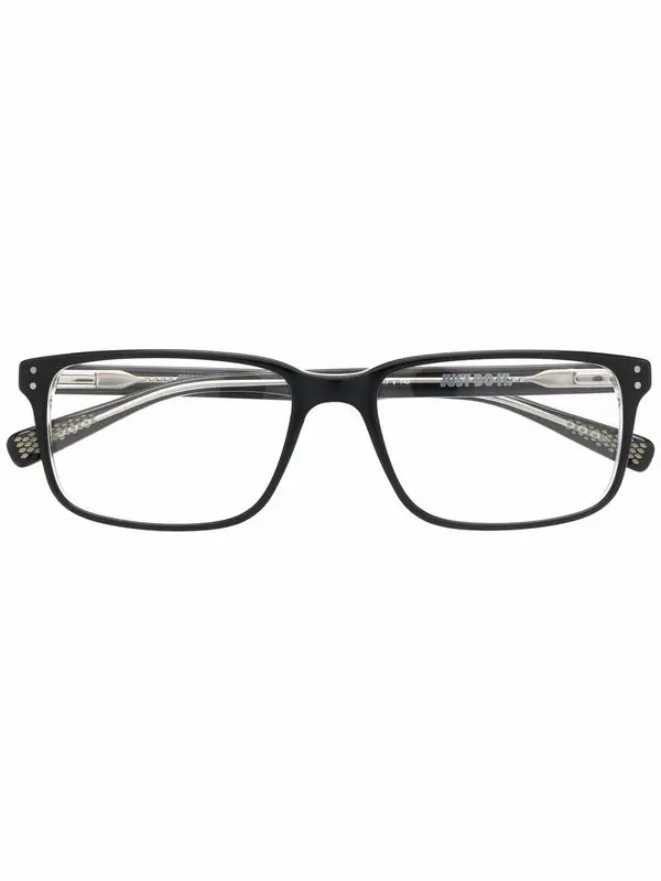Nike Rectangle-frame Logo-print Glasses