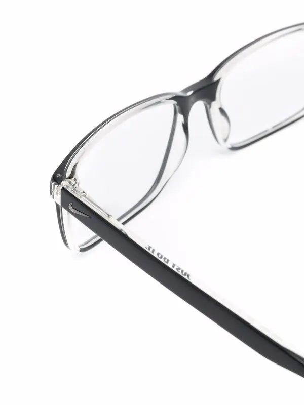Nike Rectangle-frame Logo-print Glasses