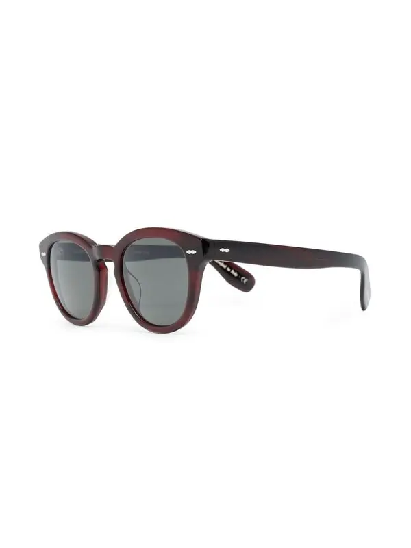 Oliver Spencer Marble-effect Sunglasses