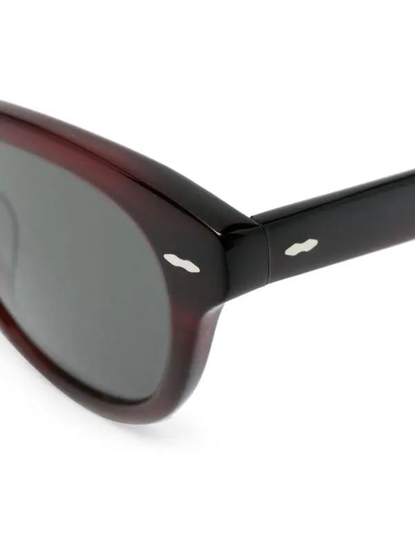 Oliver Spencer Marble-effect Sunglasses