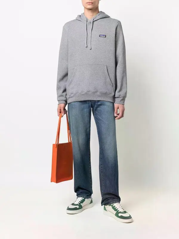 Patagonia Logo-patch Long-sleeved Hoodie