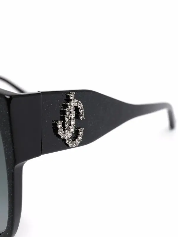 JIMMY CHOO Oversize-frame Sunglasses