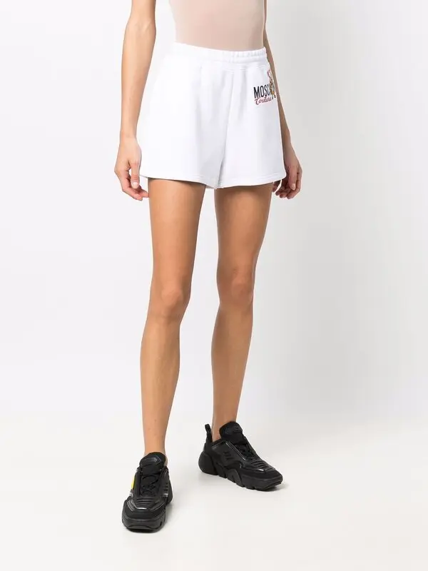 Moschino X Kellog's Logo-printed Track Shorts