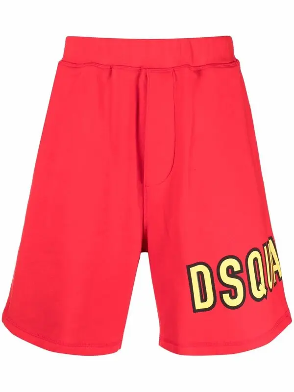 Dsquared2 Logo-print Cotton Shorts