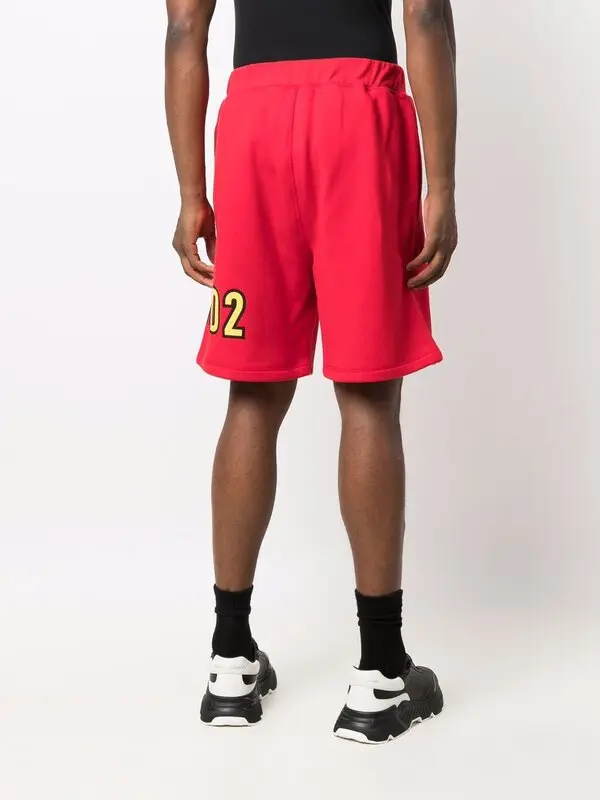 Dsquared2 Logo-print Cotton Shorts