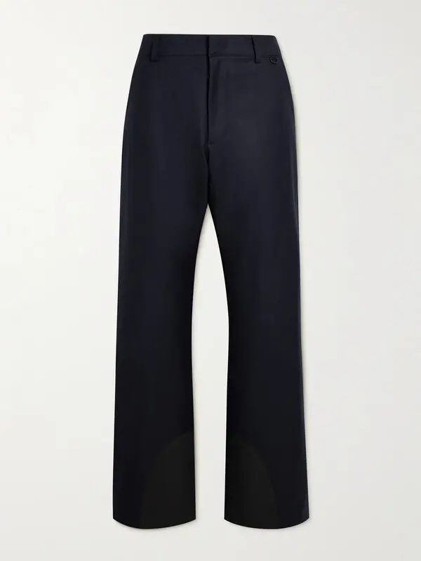 Moncler Bootcut Padded Wool-flannel Ski Pants