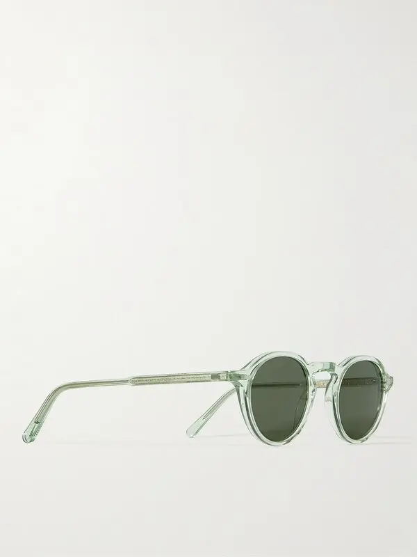 CUBITTS Marchmont Ii Round-frame Acetate Sunglasses