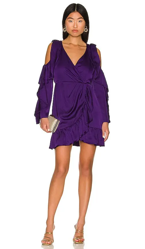 strapless open back dress AMUR Camila Maxi Dress in Lumen Lavender main image 0