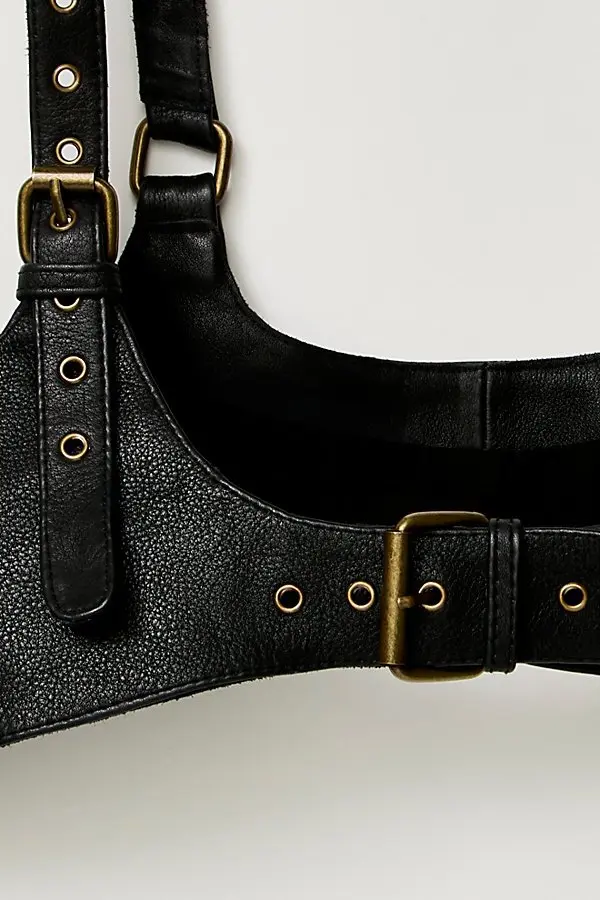 Free People Rebel Leather Harness
