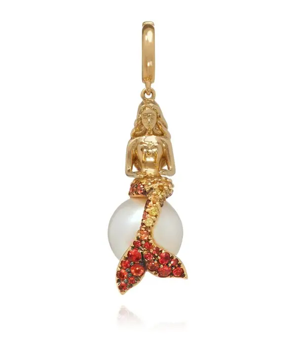 Annoushka X The Vampire's Wife Mermaids Charm - Gold