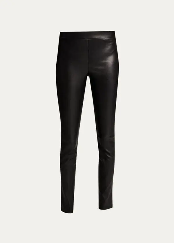Theory Adbelle Skinny Leather Leggings