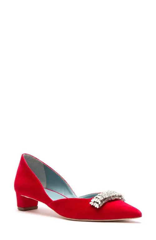 FRANCES VALENTINE Paula D'orsay Pump - Red