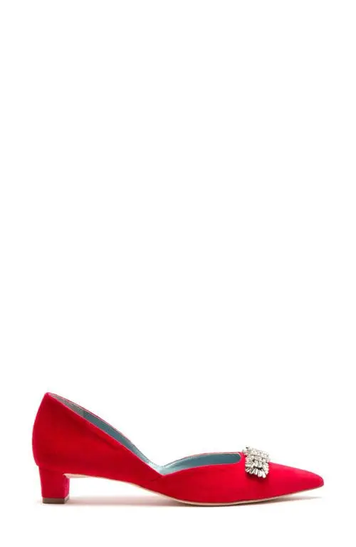 FRANCES VALENTINE Paula D'orsay Pump - Red