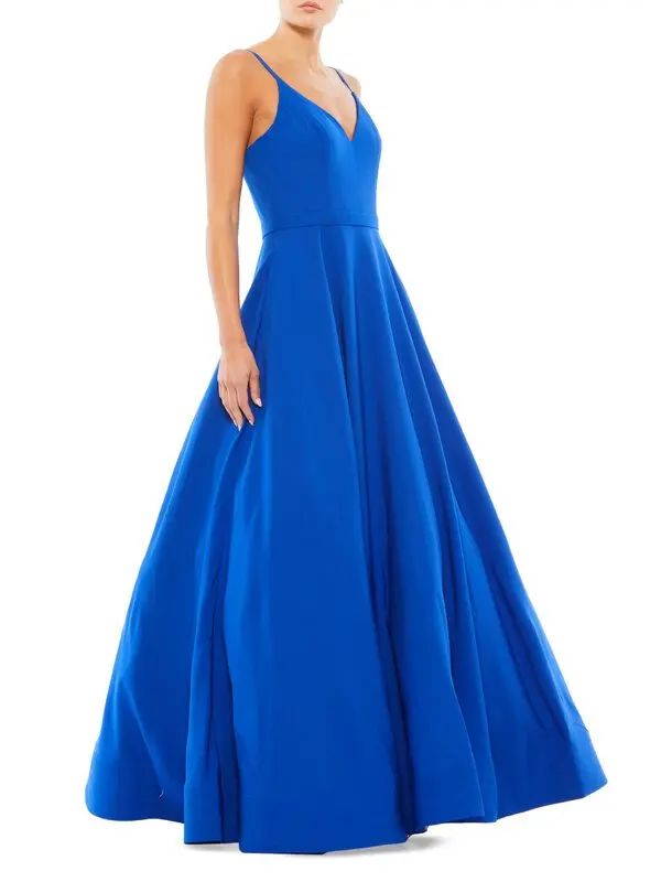 Mac Duggal Ieena A-line Gown - Royal