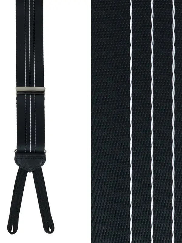 Trafalgar Fredrick Center Stripe Formal Suspenders