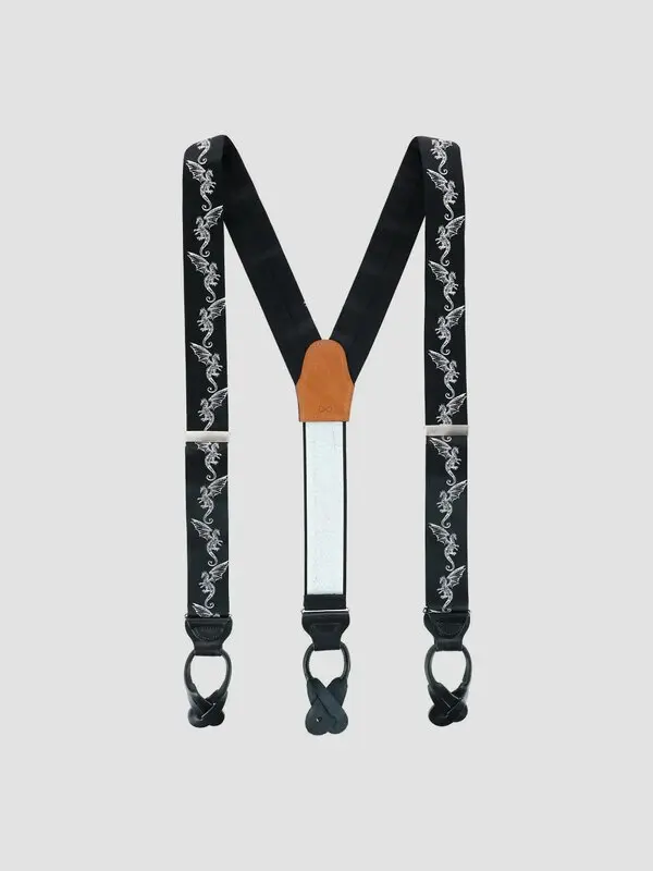 Trafalgar Guardian Of Freedom Suspenders - Black