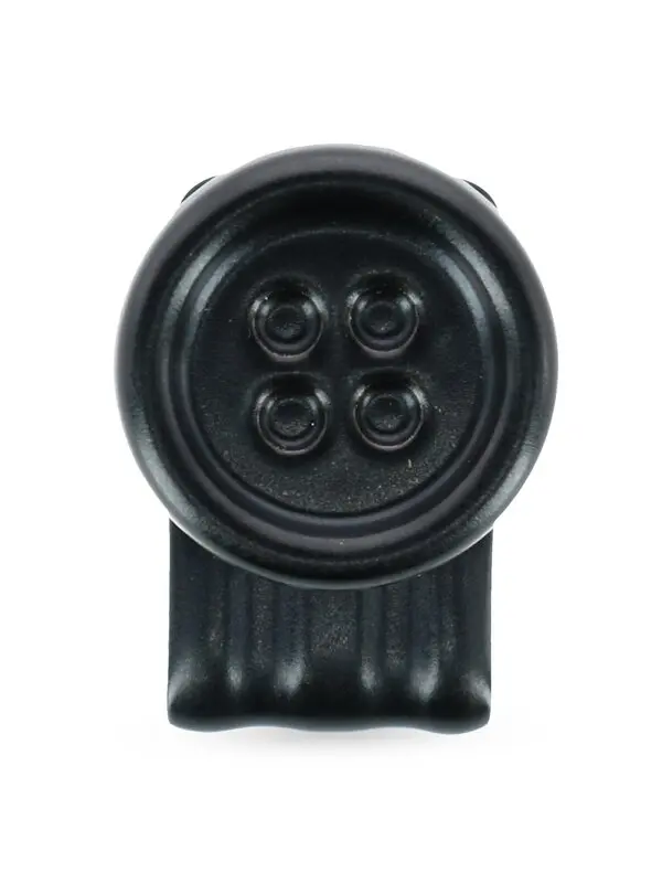 Trafalgar 6-piece No-sew Suspenders Buttons - Black