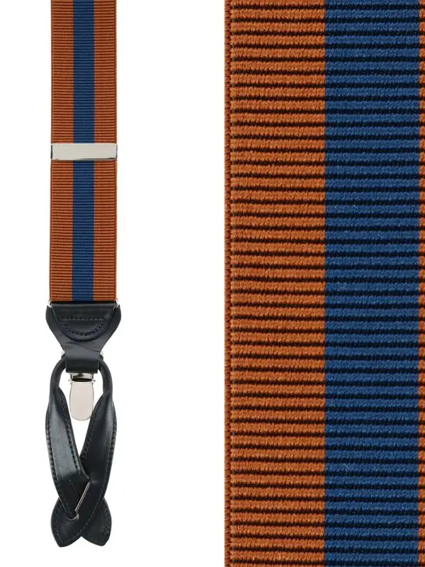 Trafalgar Oliver Striped Suspenders