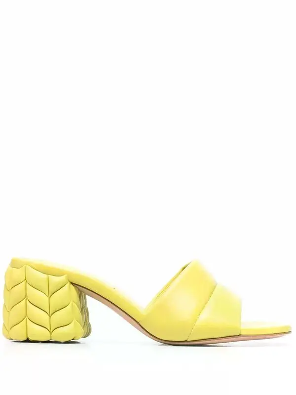 GIANVITO ROSSI Padded Leather Sandals