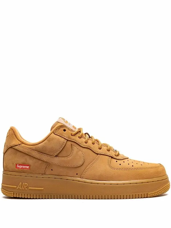 Nike X Supreme Air Force 1 Low Sp Sneakers - Brown