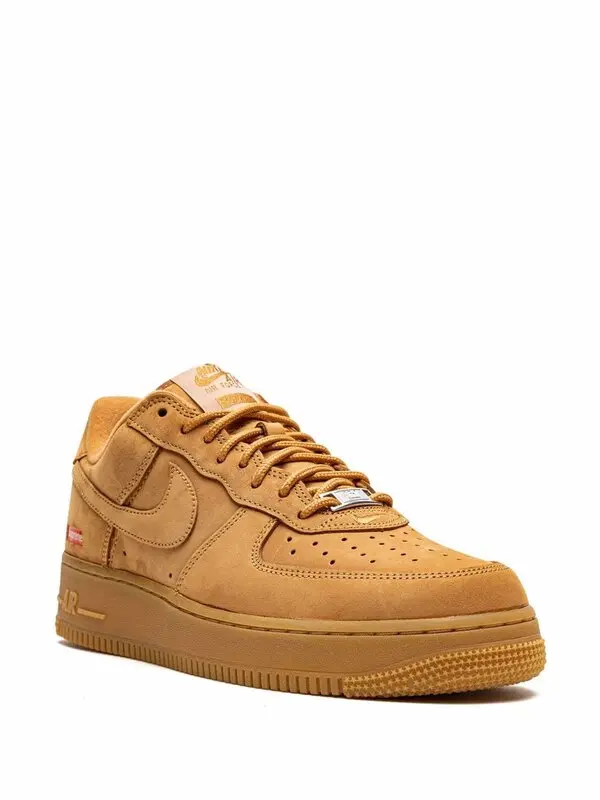 Nike X Supreme Air Force 1 Low Sp Sneakers - Brown
