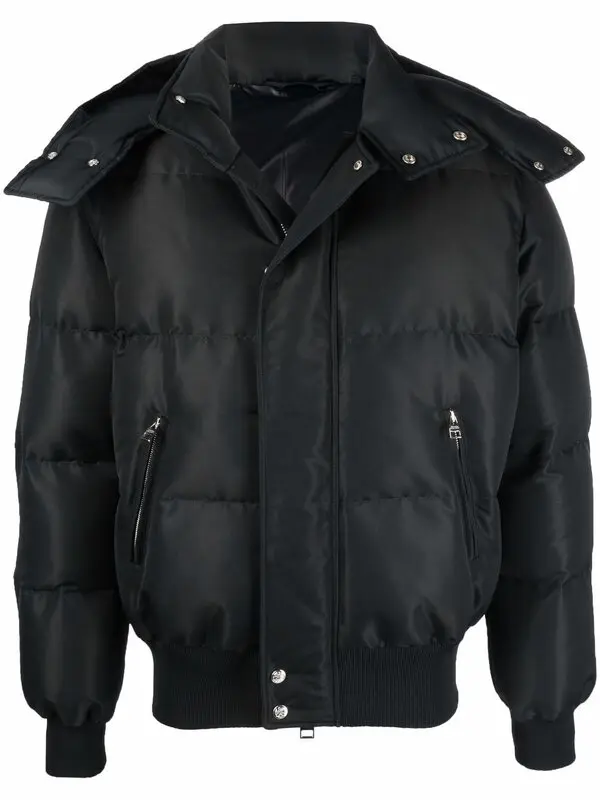 Alexander McQueen Logo-print Padded Puffer Jacket