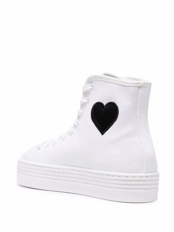 CHIARA FERRAGNI Patch-detail Lace-up Sneakers