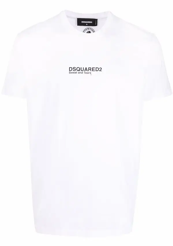 Dsquared2 Logo-print Cotton T-shirt - White