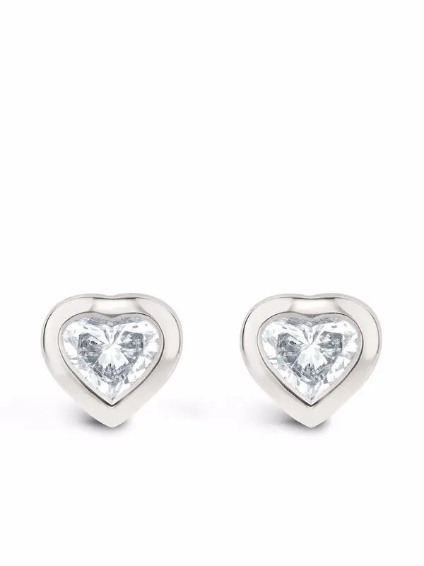 PRAGNELL 18kt White Gold Sundance Diamond Earrings - Silver