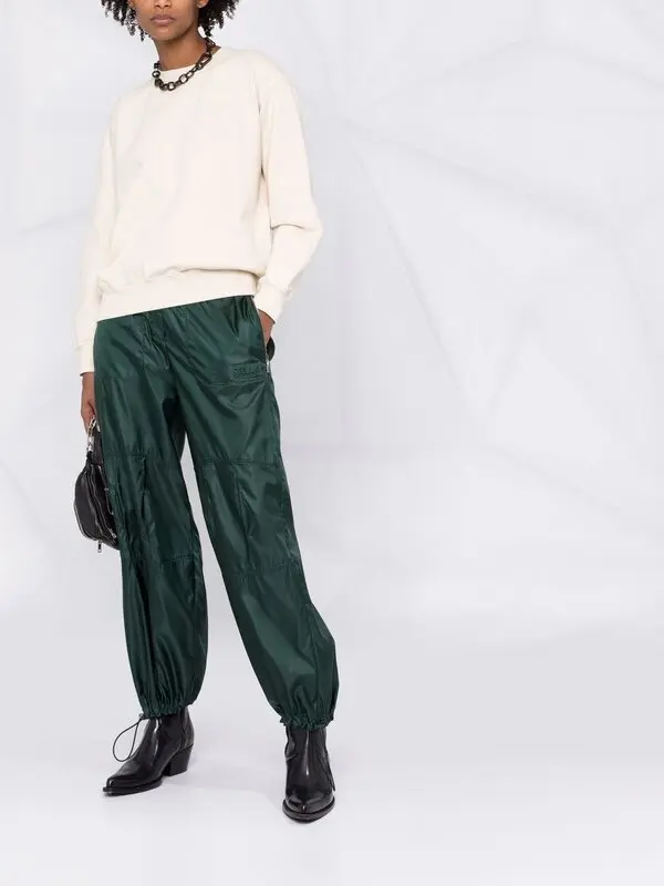 Off-White Diag-print Crew-neck Sweatshirt - Neutrals