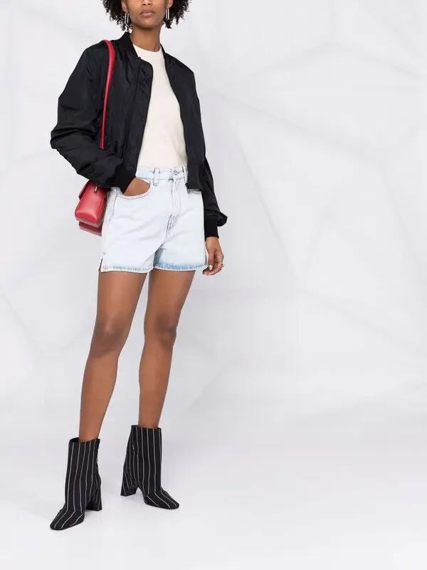 Off-White Diag-print Long-sleeve T-shirt - Neutrals