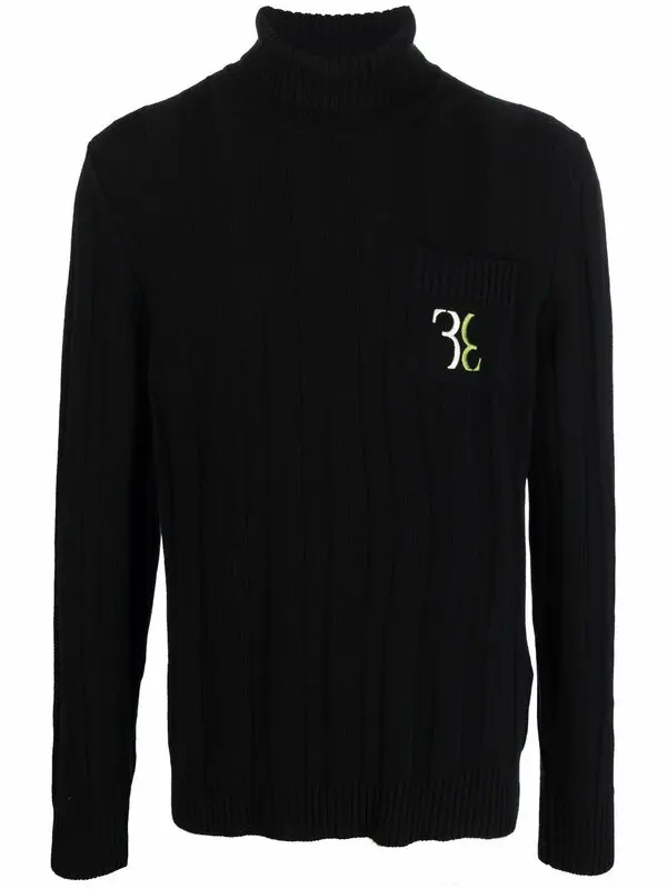 BILLIONAIRE Double B Turtleneck Knitted Jumper