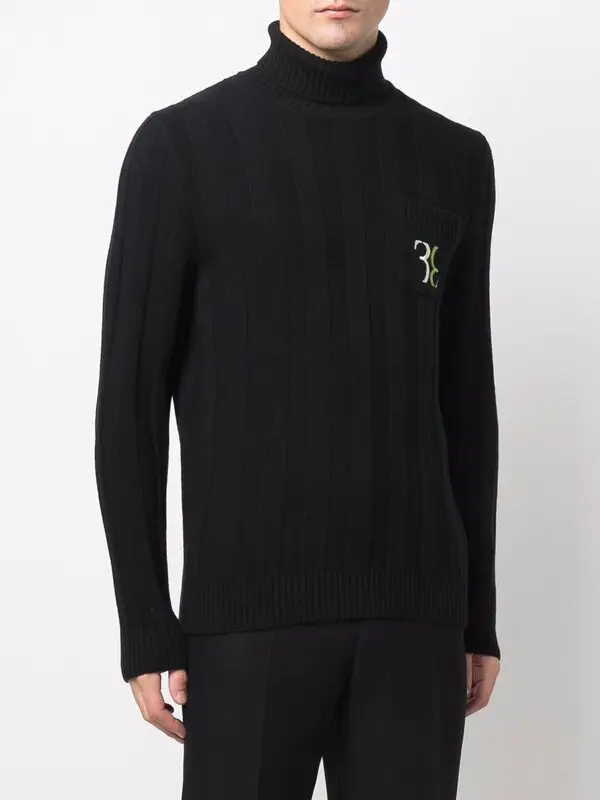 BILLIONAIRE Double B Turtleneck Knitted Jumper