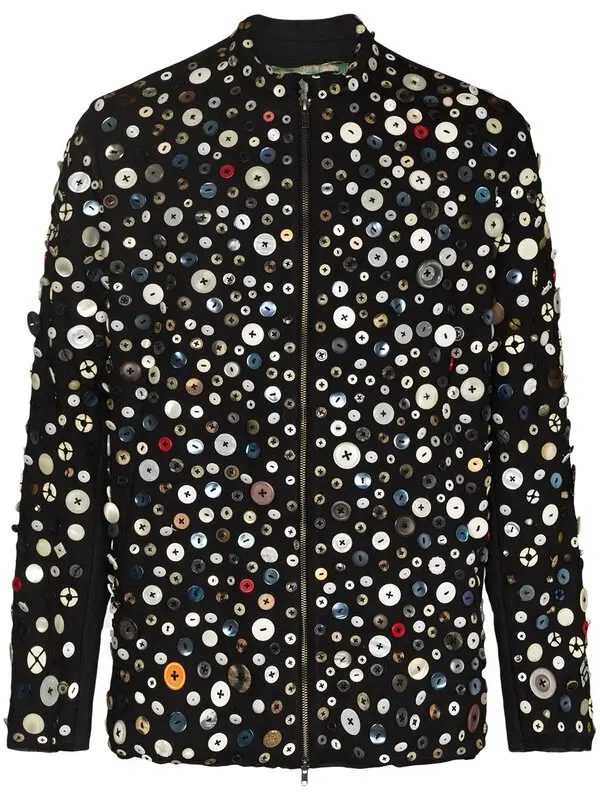 By Walid Albert Button-embellished Jacket