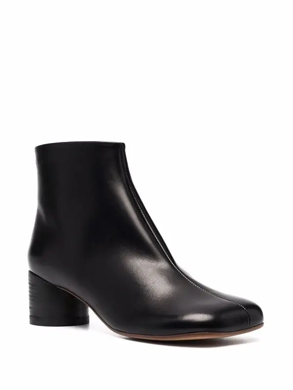 MAISON MARGIELA Anatomic 45mm Ankle Boots - Black