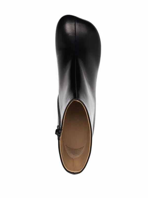 MAISON MARGIELA Anatomic 45mm Ankle Boots - Black