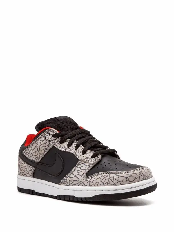 Nike X Supreme Sb Dunk Low Pro Sneakers - Black