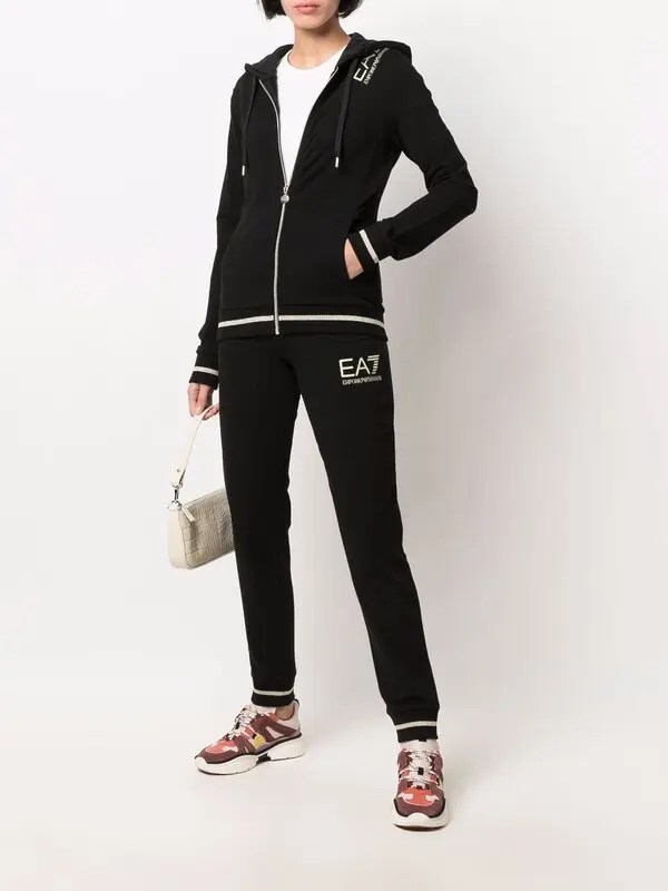 EA7 Logo-print Track Pants