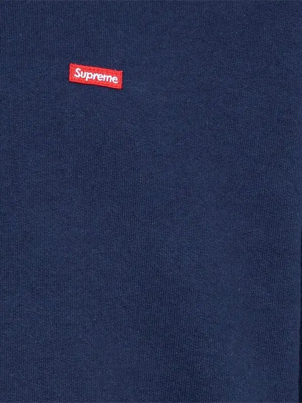 Supreme Small Box Logo Crewneck Sweatshirt - Blue