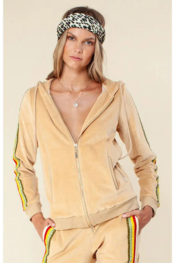 Hale Bob Andrea Velour Hoodie