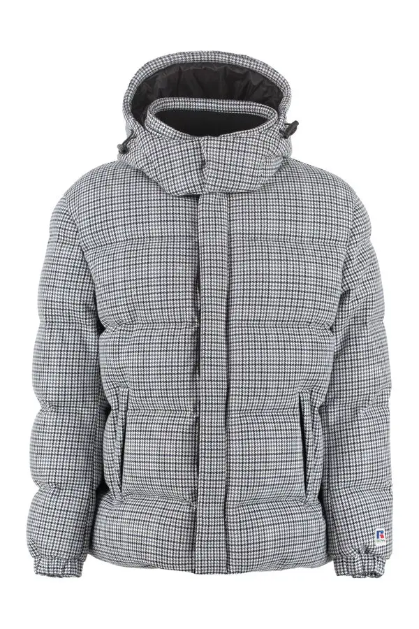 Hugo Boss Boss X Russell Athletic Hooded Down Jacket