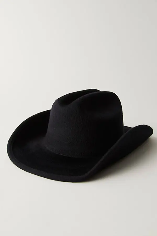 WYETH Cash Cowboy Hat - Black