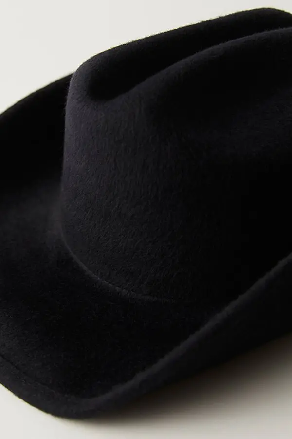 WYETH Cash Cowboy Hat - Black