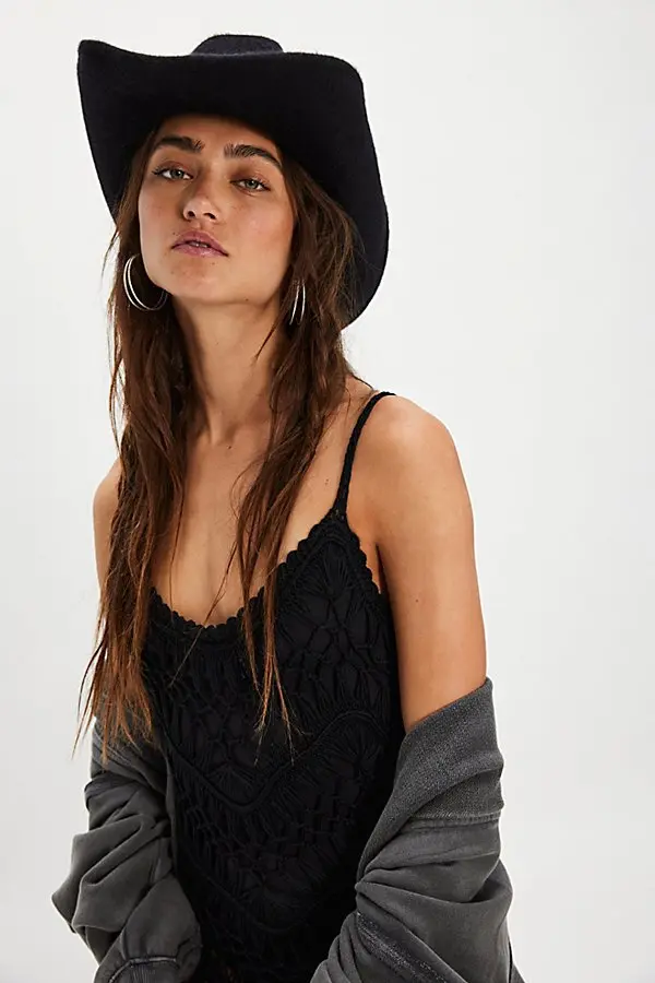 WYETH Cash Cowboy Hat - Black